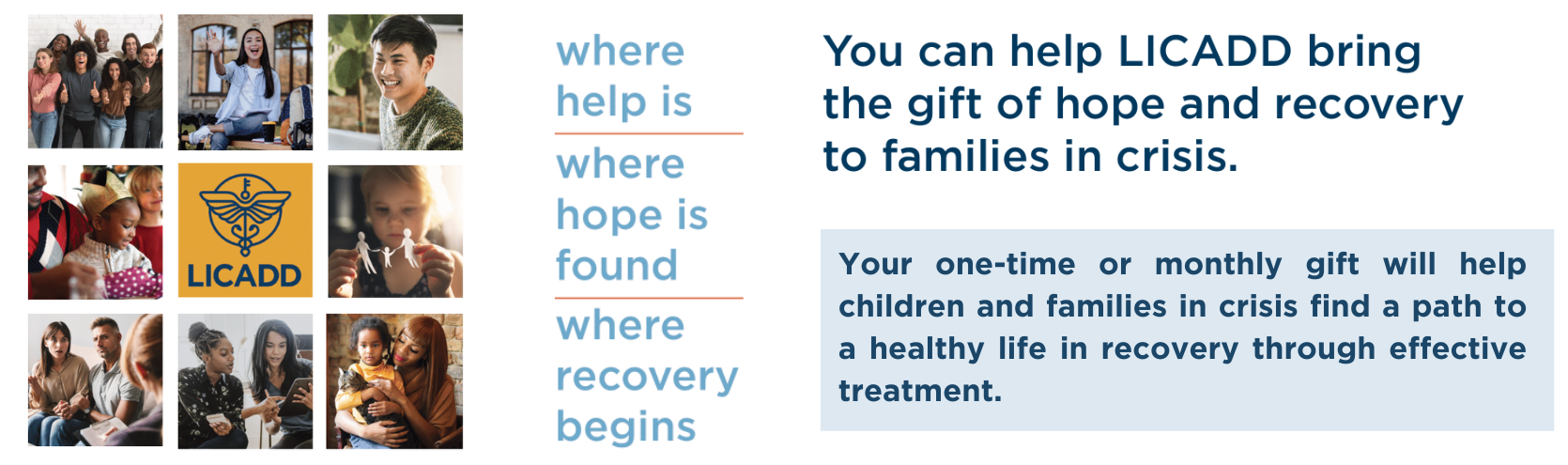 Donate | LICADD - Long Island Council On Alcoholism and Drug Dependence